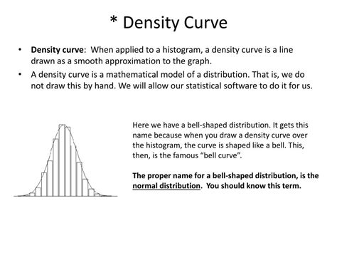 Ppt Density Curves Normal Distribution Area Under The Curve Powerpoint Presentation Id 3778041