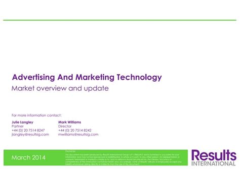 Ad Tech Perspective March 2014 2 Pptx Mergers And Acquisitions Business Banking And Finance