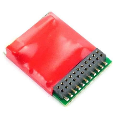 Gaugemaster Ruby Series 6fn Pro DCC Decoder 21 Pin Dream Steam