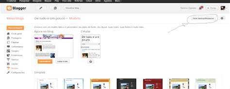 De Tudo Um Pouco Como Fazer O Backup De Seu Blog