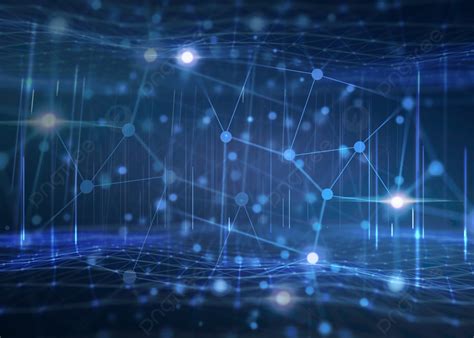 Abstract Technology Blue Future Data Background Desktop Wallpaper Pc