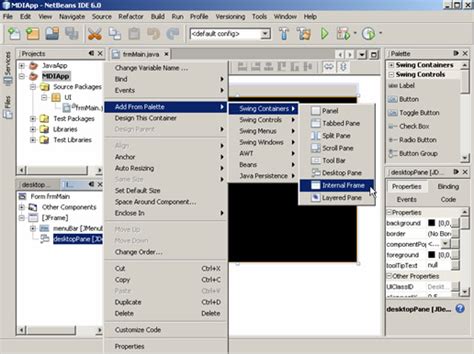 Inixindo Surabaya Membangun Aplikasi Java Mdi Multiple Document Interface Dengan Netbeans Ide 60