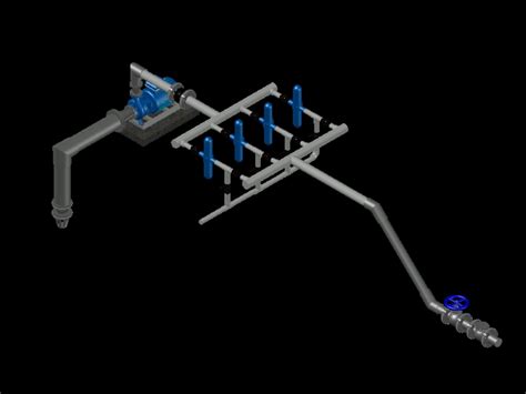 pumping and filtering in 3d in autocad cad 2 68 mb bibliocad