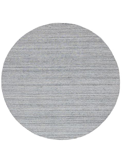 Petra Light Grey Round Ø 200 Cm Rug Rugvista