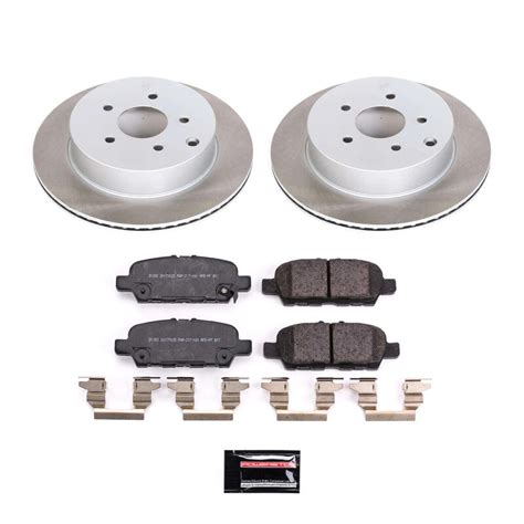 Power Stop 14 17 Infiniti Qx70 Rear Semi Coated Rotor Kit Drift Hq