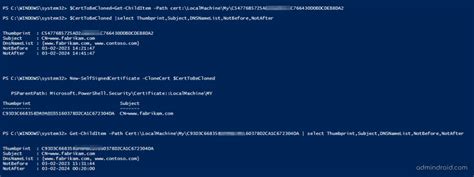 How To Create Self Signed Certificate Using Powershell Admindroid Blog