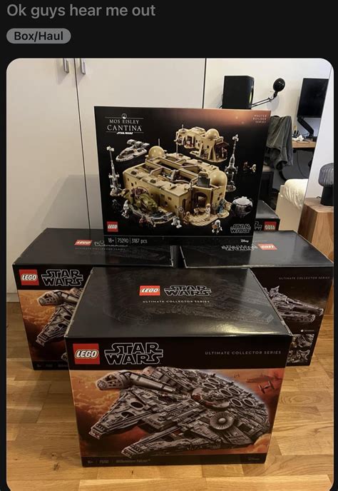 I Dont Even Know What To Say Who The Fuck Needs 3 Ucs Falcons R Legocirclejerk