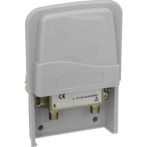 Proception Uhf Tv Masthead Amplifier 27db 1 Way High Toolstation