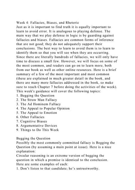 Strawman Fallacy Pptx