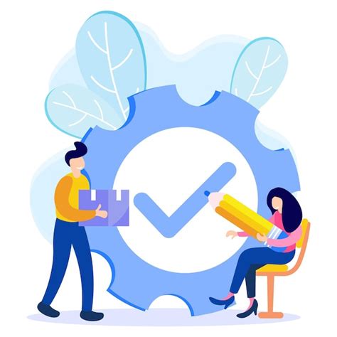 Premium Vector Vector Illustration Of Product Quality Control With