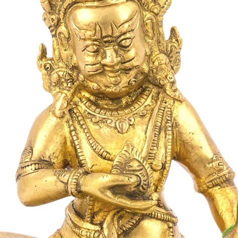 Brass Kubera Idol Tesor