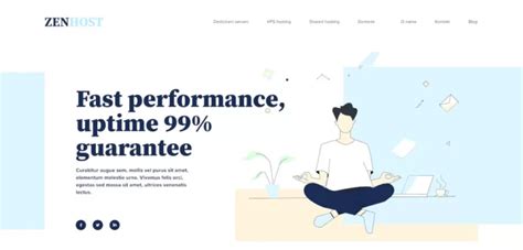 free ui resources — free adobe xd website hosting template adobe xd