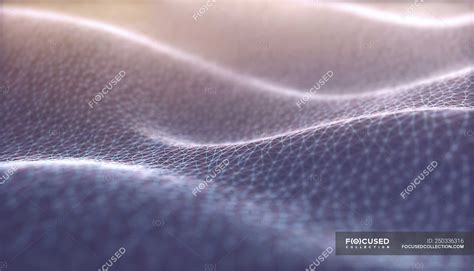 Cloud Computing Structure Digital Conceptual Illustration Web Interlinked Stock Photo