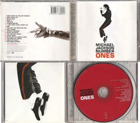 Michael Jackson Cd Number Ones Album Compilation Greatest Hits 2003 Eur