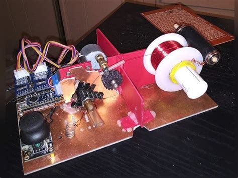 Arduino Powered Bobbin Winder Speeds The Creation Of Custom Arduino Powered Bobbin Winder Speeds The Creation Of Custom