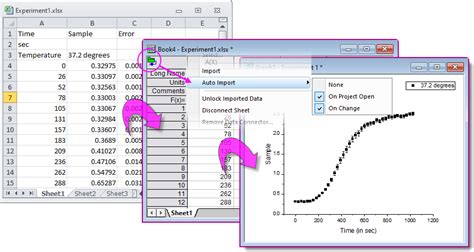 Help Online Origin Help Working With Microsoft Excel
