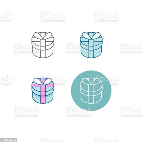 전자 상거래 상점을 위한 현대 선물 아이콘 아이소메트릭 3d 3차원 형태에 대한 스톡 벡터 아트 및 기타 이미지 3차원 형태 개념 개념과 주제 Istock