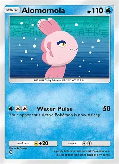 Alomomola Water Type — Stats Weaknesses And Where To Find Pokemondex