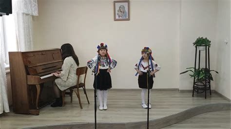 Україночка мала виконують Марія та Соломія Червоняки Керівник Віра Волинська Youtube