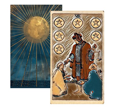 Six Of Pentacles Tarot Card Meaning Tarot Masterguide