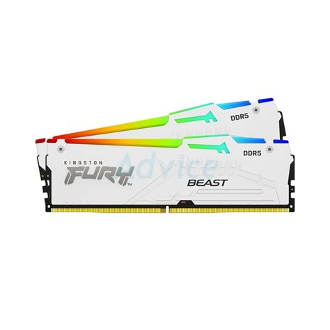 Ram Ddr55200 32gb 16gbx2 Kingston Fury Beast Rgb White Ram Ddr55200 32gb 16gbx2 Kingston Fury Beast Rgb White