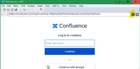 Open A Table From Atlassian Page Jmp User Community