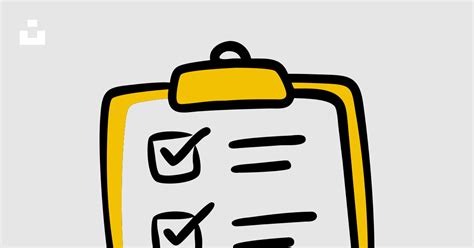 체크리스트가 있는 클립보드 벡터 Unsplash의 무료 디세뇨 이미지