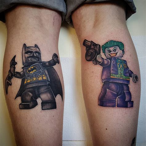 Batman Lego Tattoos
