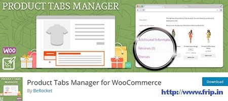 5 Best WooCommerce Custom Tabs Plugins 2022 Frip In