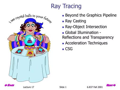 PPT Ray Tracing PowerPoint Presentation Free Download ID 4330834
