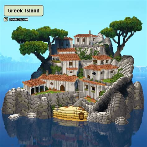 Greek Style Minecraft Builds Artofit