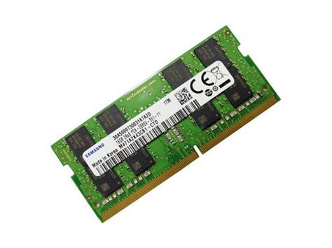 Samsung 16g 260pin Ddr4 So Dimm 2rx8 Ddr4 2666mhz Pc4 21300 12v Cl19