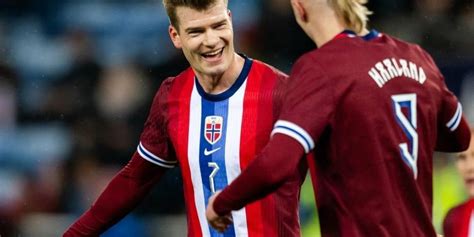 Sorlth Se Viste De Asistente En Otro Recital De Haaland Con Noruega