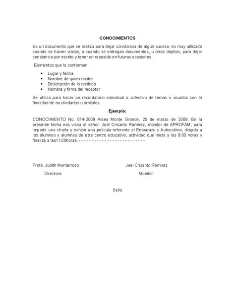 Modelo De Conocimiento Conocimientos Es Un Documento Que Se Realiza