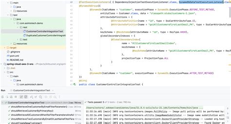 Provisioning Dynamodb Tables And Seeding Data To Run Spring Boot Integration Tests