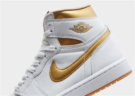 Womens Air Jordan 1 Metallic Gold Fd2596 107