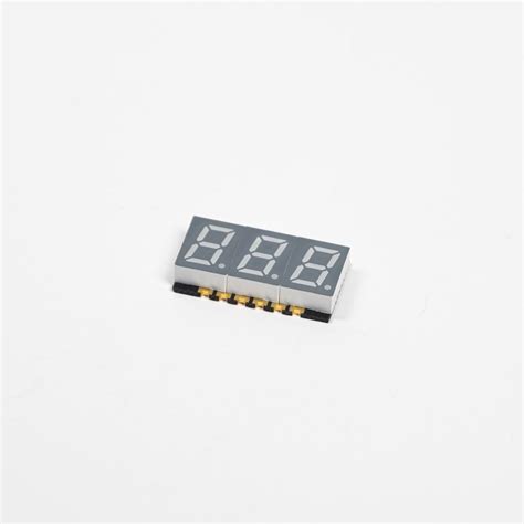 0 3 Triple Digit Smd Led 7 Segment Display Diamond Seg Opto Plus Led