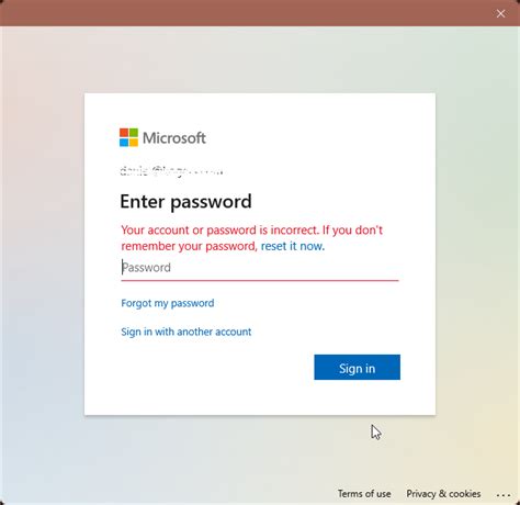Owa And All Office 365 Work Except Outlook It Says I Have An Incorrect