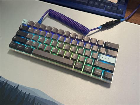 Rk61 Mod Penny Weighted Tape Mod Pcb Oring Mounted Gateron