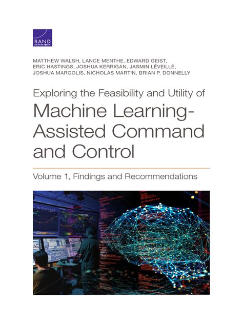 Exploring The Feasibility And Utility Of Machine Learning Assisted Command And Control Pdf