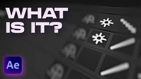 Understand Continuous Rasterization In After Effects Ae Tutorial Youtube