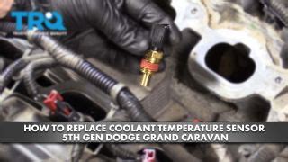How to Replace Coolant Temperature Sensor 2011-2021 Jeep Grand Cherokee 36L V6 | 1A Auto