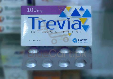 Trevia Tablet 100mg Blue Cart