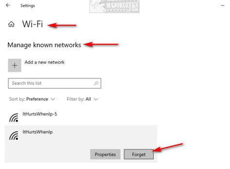 Ways To Delete A Wireless Network Profile In Windows MajorGeeks