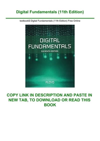 Textbook Digital Fundamentals Th Edition Free Online