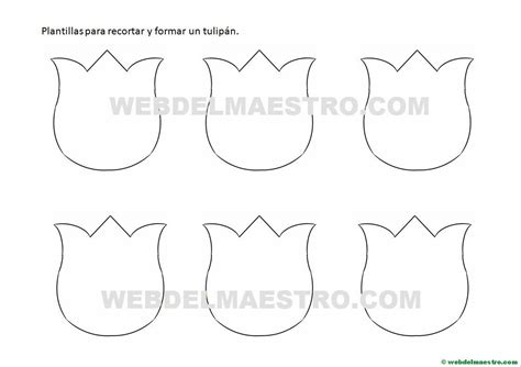 Manualidades Tulipanes De Papel Manualidades Tulipanes Actividades