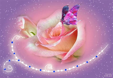 Rosas De Colores Con Movimiento Y Brillo Imagui