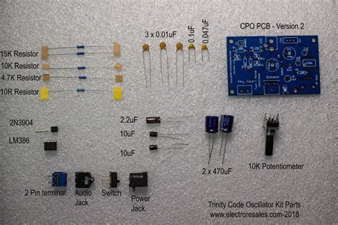 Ham Morse Cw Code Telegraph Practice Oscillator Kit Build Twin T Oscillator