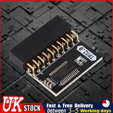 Uk Tpm 20 Encryption Security Module 20 Pin Motherboard Card For