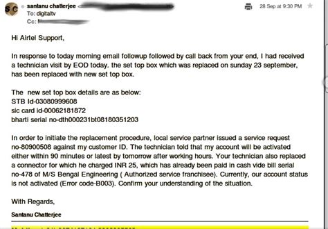 Airtel Dth Error B001error B003 And Why I Left Airtel Possibly For Better